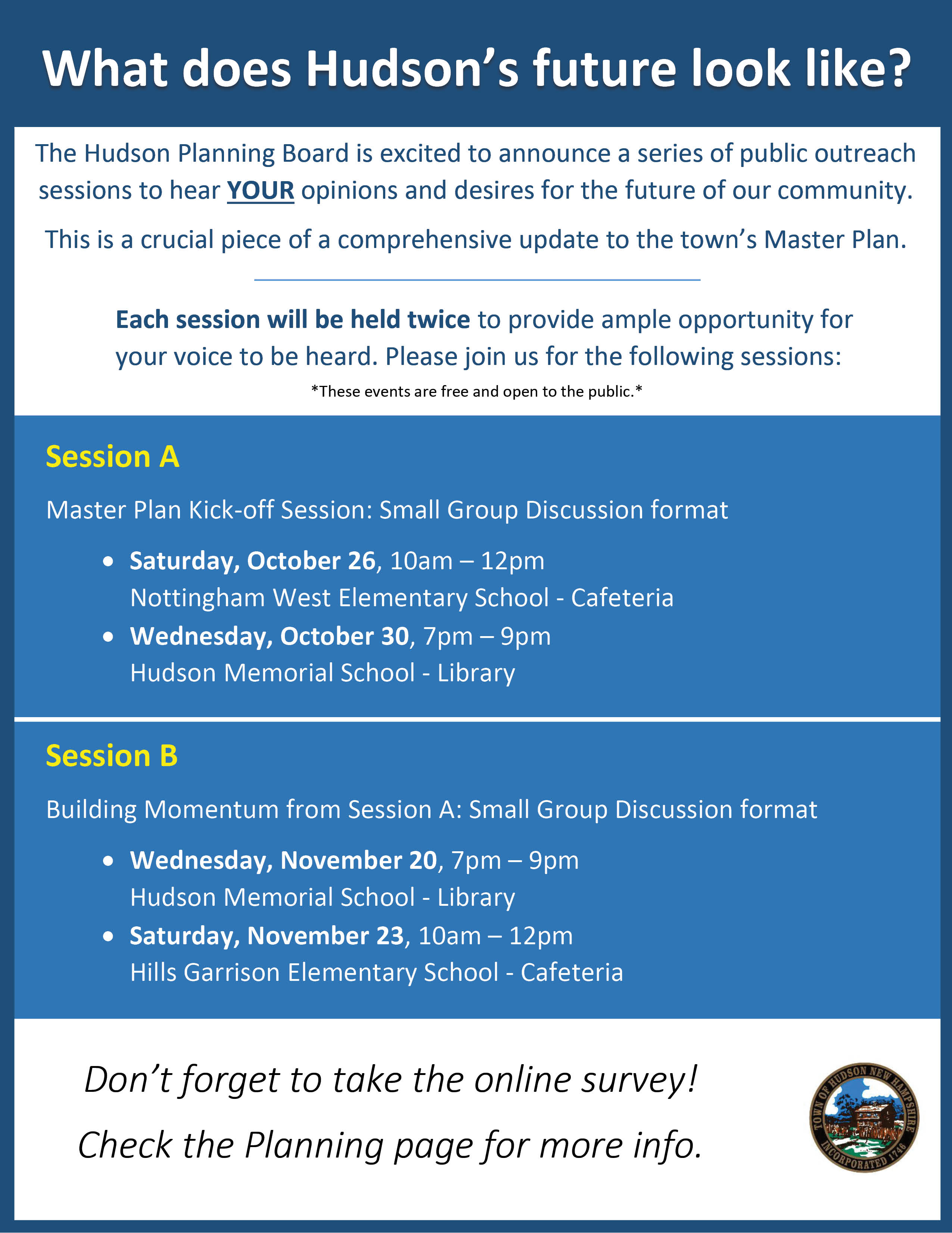 Vision Session Info | Hudson New Hampshire