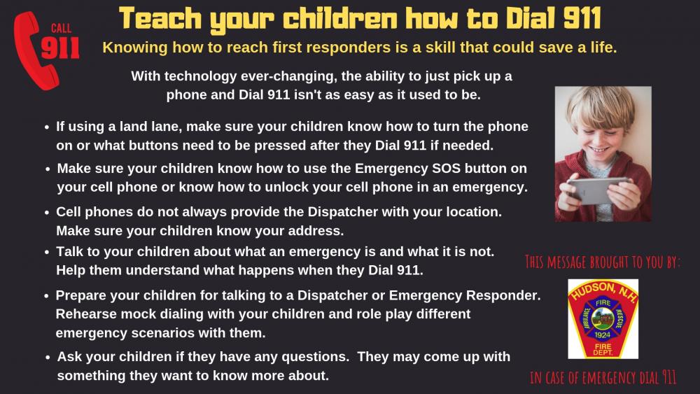 Public Service Announcements | Hudson New Hampshire